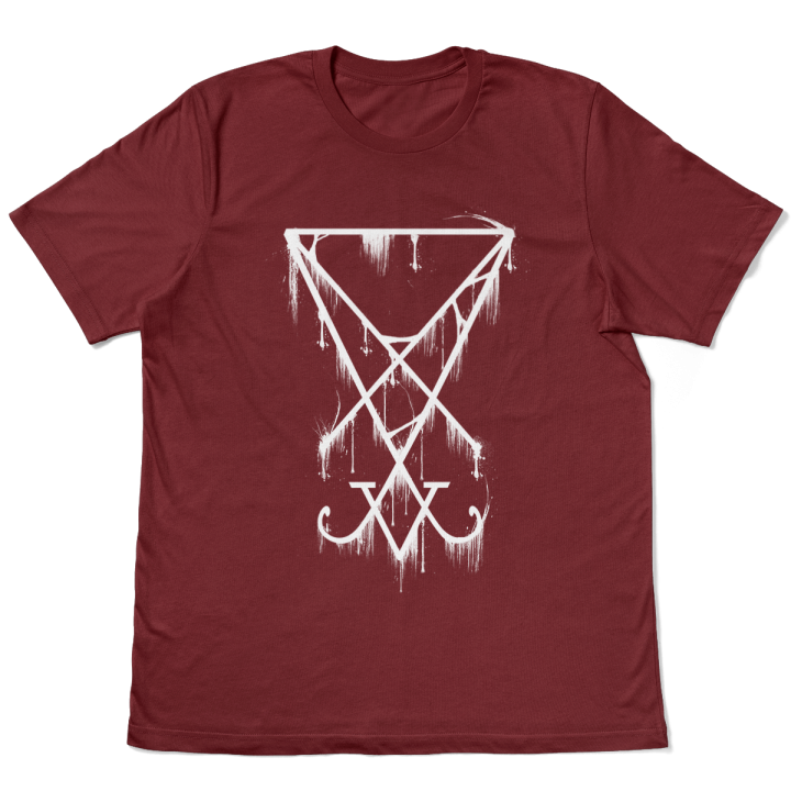 The Infernal Sigil Of Lucifer Tee - From The Morgue Apparel