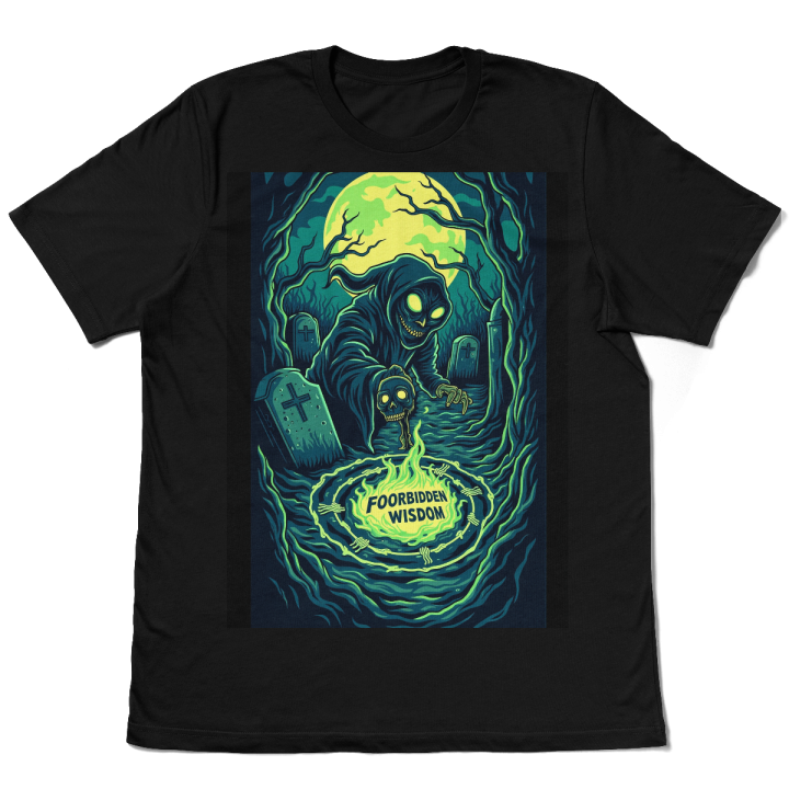 Graveyard Wisdom Specter Tee - From The Morgue Apparel